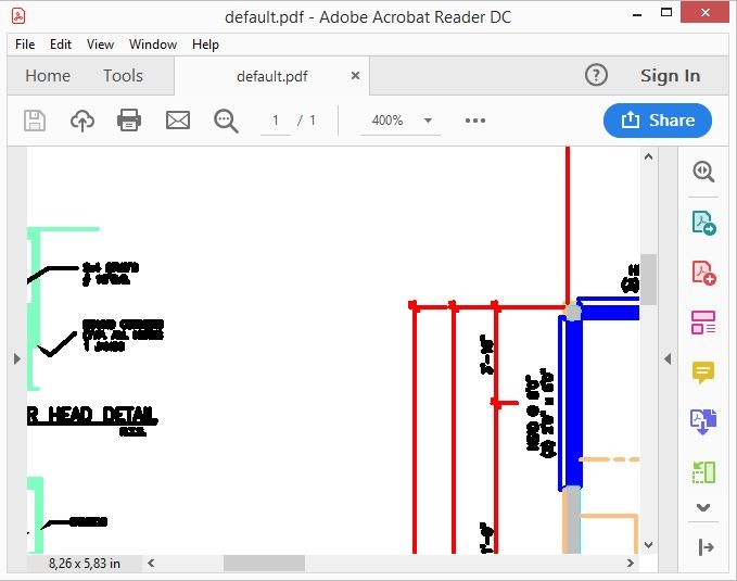Setting the Drawing Size and Paper Size when Exporting to PDF | Open ...