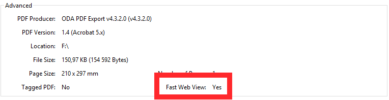 Creating Linearized .pdf Files with Teigha | Open Design Alliance