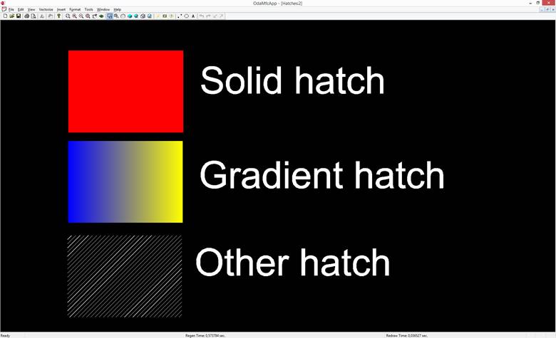 Hatch Types and Exporting to PDF | Open Design Alliance